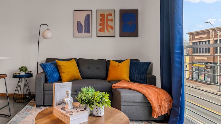 Charming 1br Stay Near Detroit’s Midtown - Detroit, MI