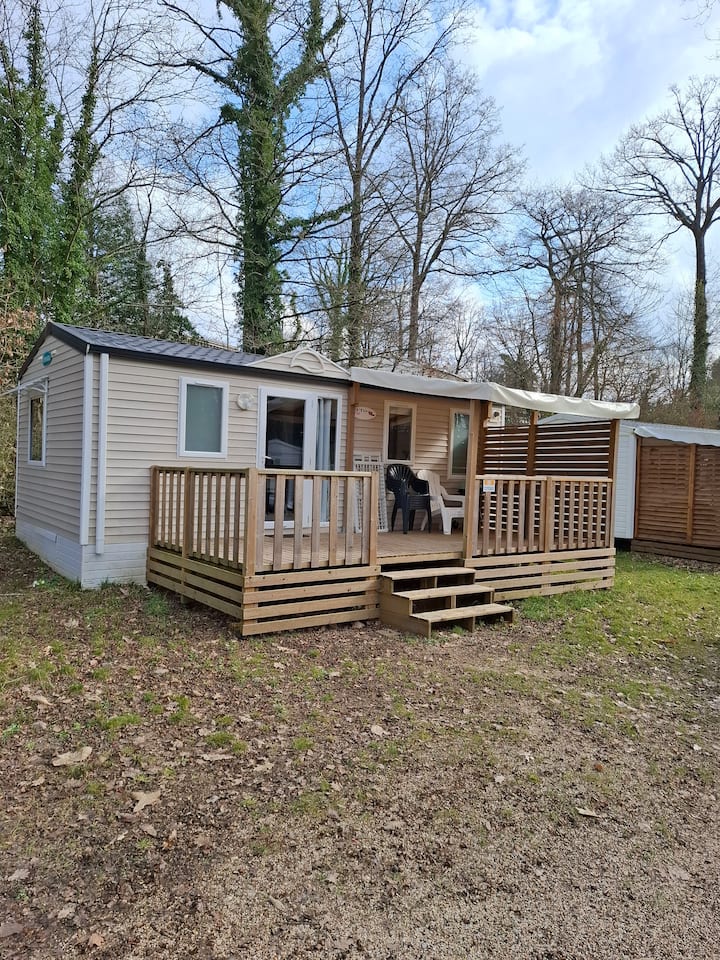 Mobil-home éQuipé - 2 Chambres - Saint-Chéron