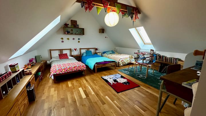 Maison Bretagne Vue Sur La Mer B&b - Chambre 3 - Île-de-Bréhat