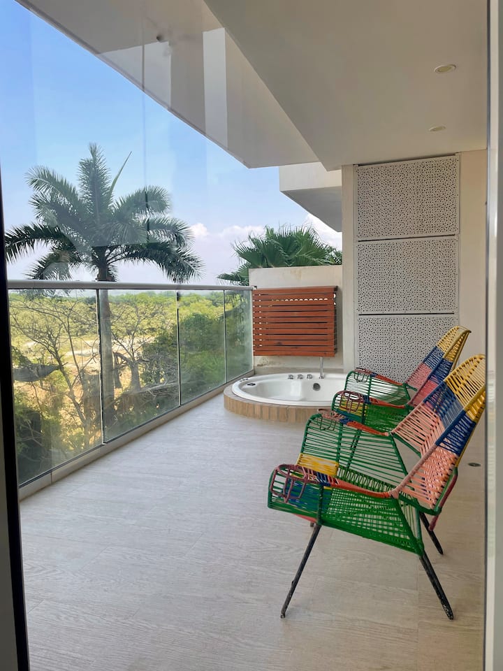 1br W/ Privjacuzzi | Stun Views 407 - Carthagène