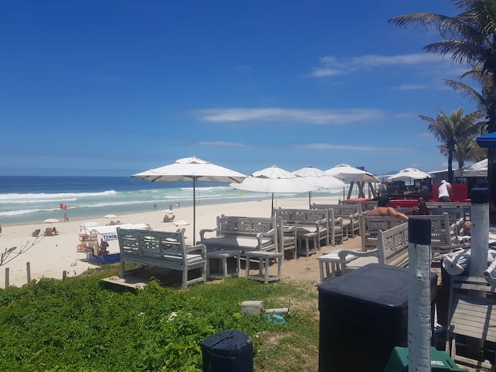 Large Flat-barra Da Tijuca Beach-in Front Of Sea - Rio de Janeiro