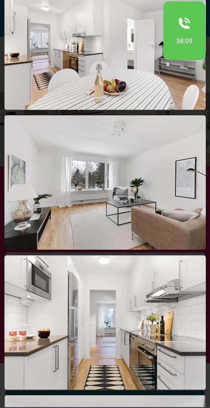 Stylish Furnished Cozy Gottsunda - Uppsala