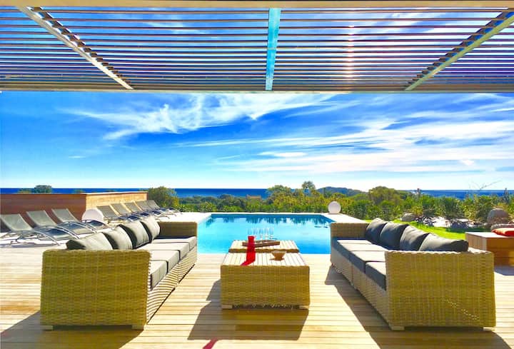 Villa Isulana, Vue Mer, Proche Pinarello - Corse
