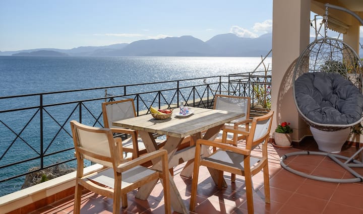 Kalokairi Apartment - Sea View Balcony - Agios Nikolaos