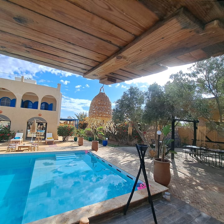 Villa Avec Piscine Chambre 4 Pax - Sidi Kaouki