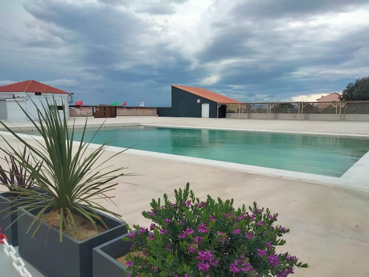 T2 30m2 Du Bas Avec Jardinet Mer Lac Piscine - Le Barcarès