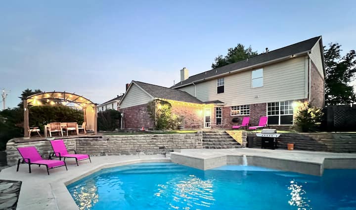 Magic Oasis, Pool And Hot Spa, Pavilion, Lake View - Grapevine, TX
