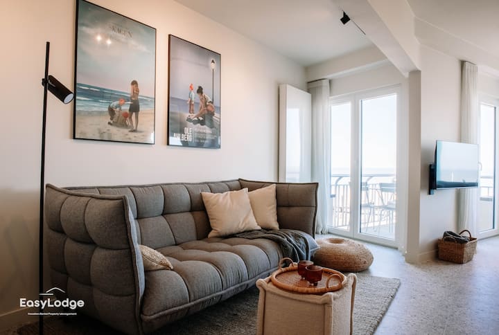 Zephyr–stylish Apartment With Terrace And Sea View - Ostend