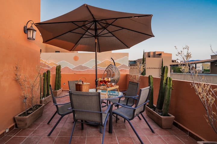 Casa Olivos Confort, 2br, Rooftop, P/friendly,pool - San Miguel de Allende