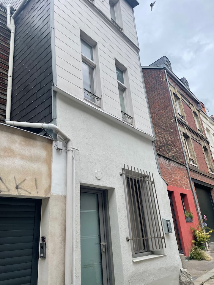 Jolie Maison De Ville Avec Pking - Rouen