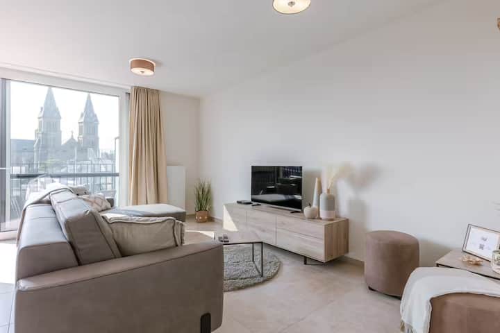 Ruime, Luxe Duplex Penthouse Met 3 Slaapkamers - Ostend