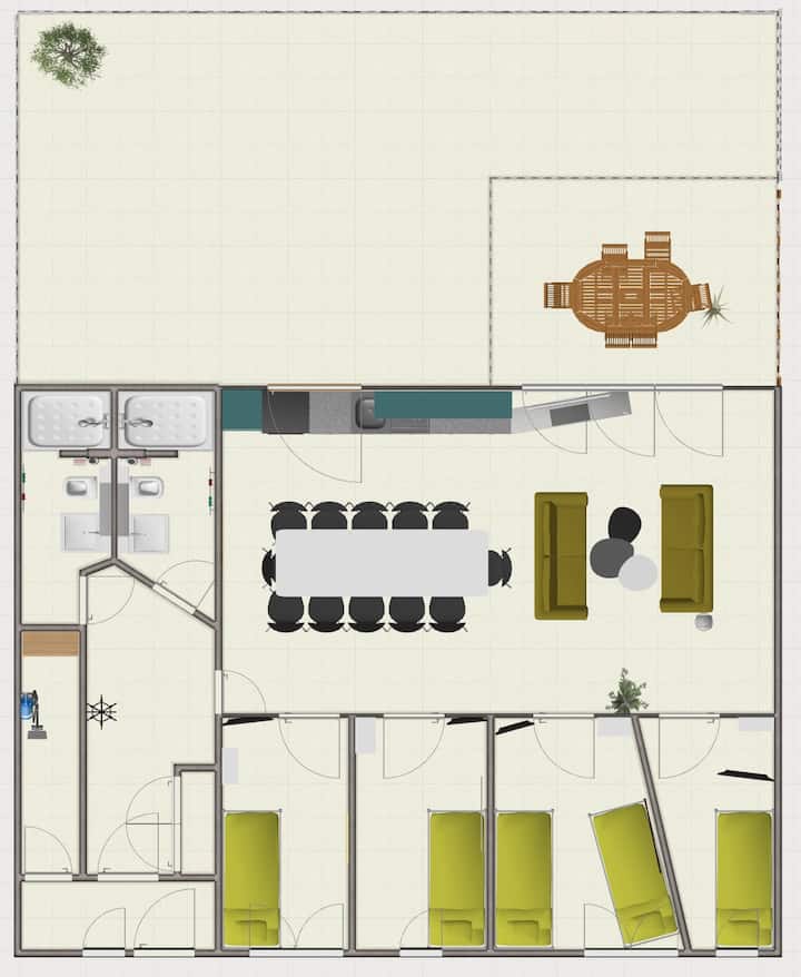 Apartment Mit 4 Schlafzimmer - Greifswald