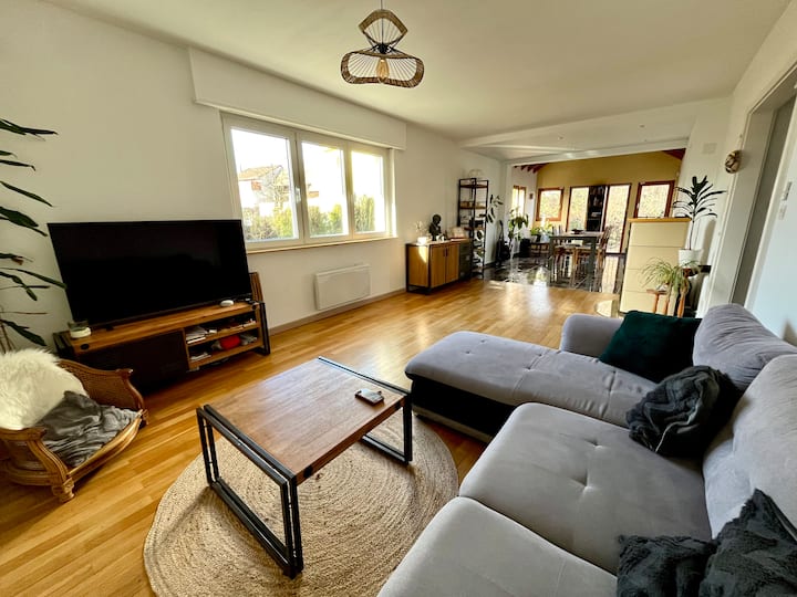 Grande Maison Au Calme Avec Jardin, 15 Min De Bâle - Bad Bellingen