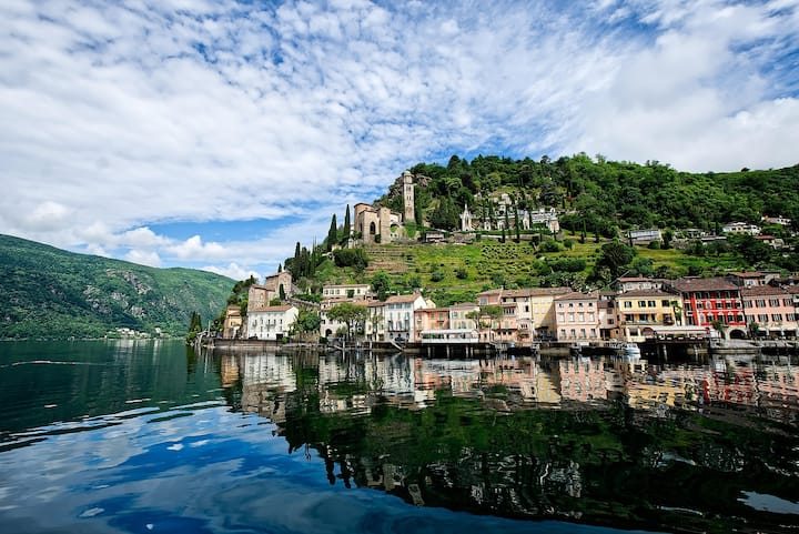 Spacieuse Maison Historique Au Nord Du Lac - Lugano