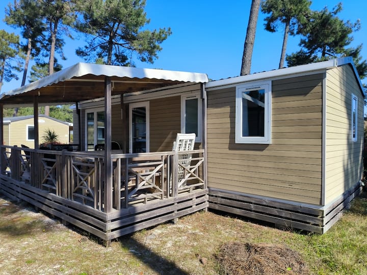 Mobil Home Accès Direct à L'océan, 3ch, 6 Pers - Vendays-Montalivet