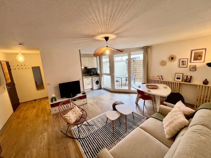 Ile Verte, Calme, Terrasse Et Parking Privé - Meylan