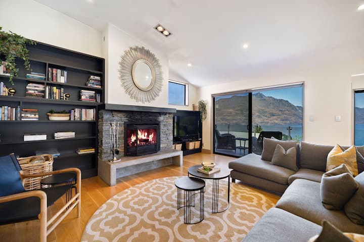 Lakeview Luxury Villa. Spa+views. Minutes To Town. - Queenstown