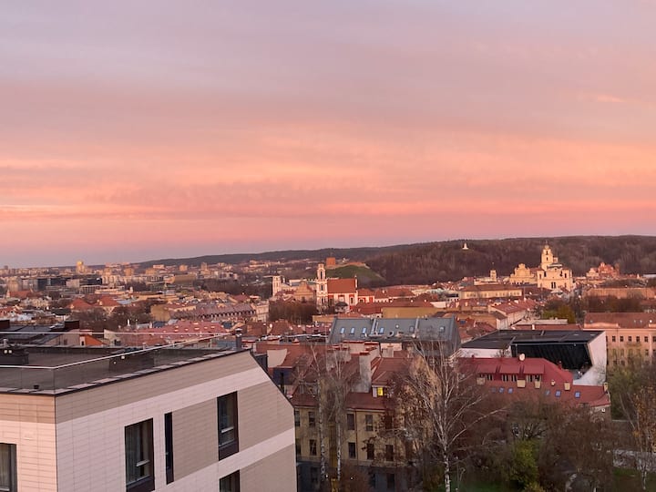 Modern Apartment With A Great View, Old Town - Vilna