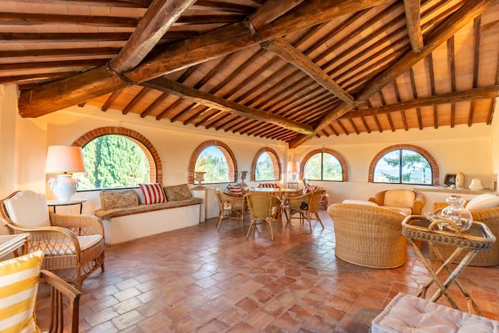 Villa Storica E Antica Con Uliveta A 5’ Da Siena - Siena