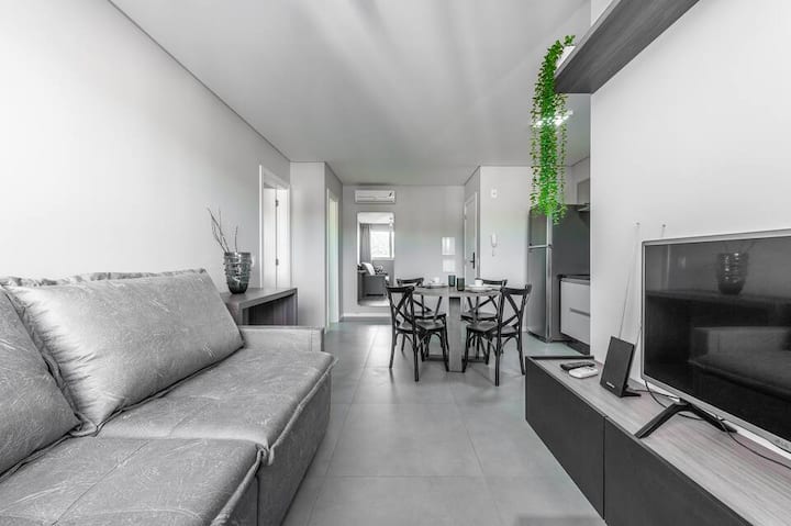 Fique A 600m Da Vila Germânica | Loft 1/4 Com Vaga - Blumenau