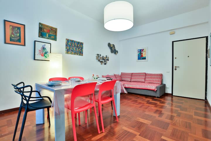 Guesthost - Happy House 200m From The Beach - Salerno