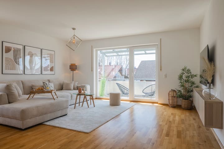 Step Apartments: 103m2 Mit Großem Balkon - Glonn