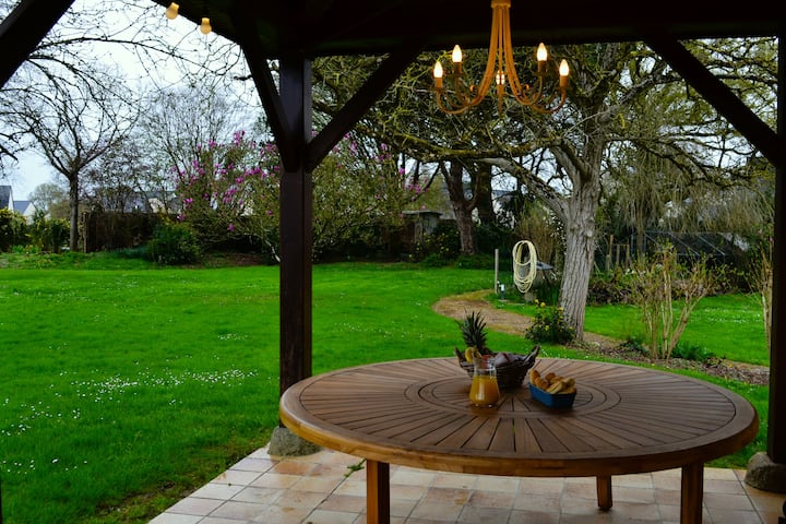 Gde Maison Familiale, Parc, Ménage & Draps Inclus - Maine-et-Loire
