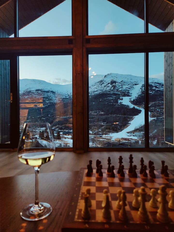 Ny Hytte Med Panoramautsikt - Stranda