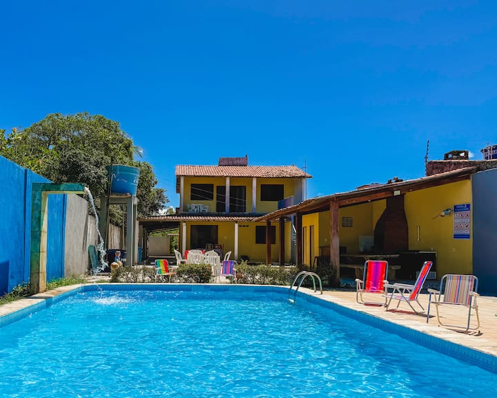 Casa C/ Piscina – 800m Da Praia - Maceió
