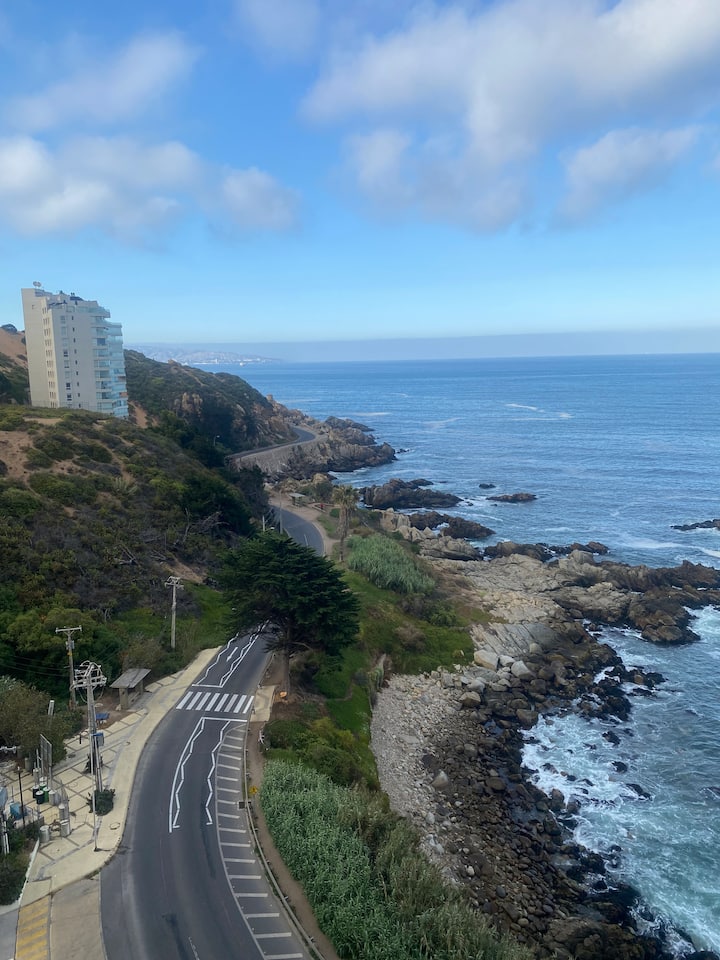 Dpto. Frente Al Mar En Concón - Concón