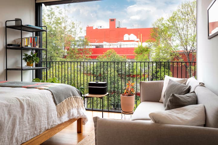 Modern Rooftop Oasis 2br/2ba - Mexico City