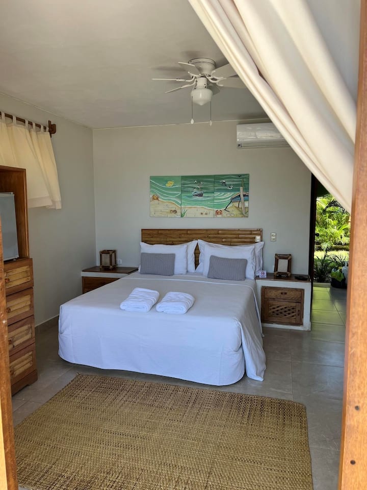 Habitación4 -Vista Al Mar Con Balcón Segundo Nivel - Máncora