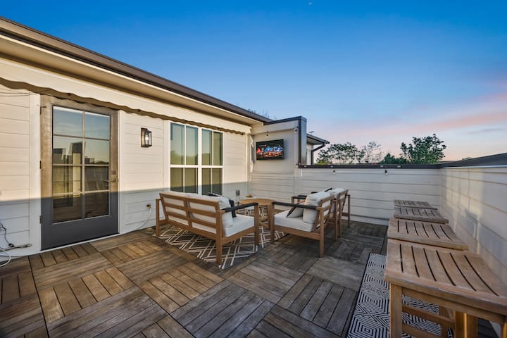 Luxe 3br Escape | City Views + Rooftop Hangout - Atlanta, GA