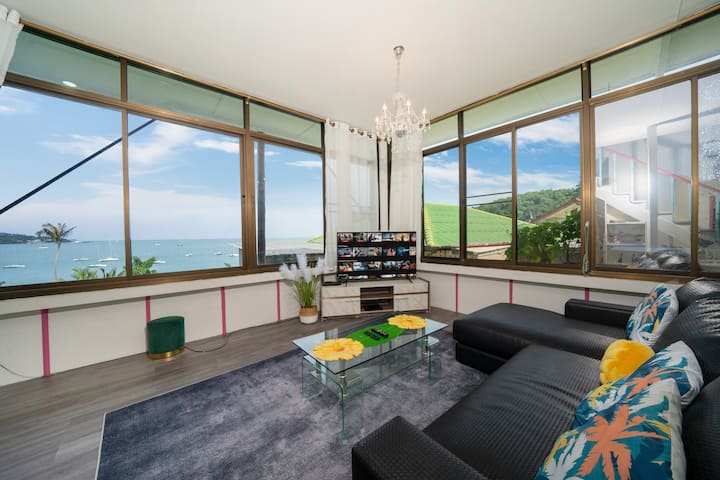 哦先生·临海单卧双卫一厅海景套房度假屋100平米(1分钟到海滩)g - Phuket