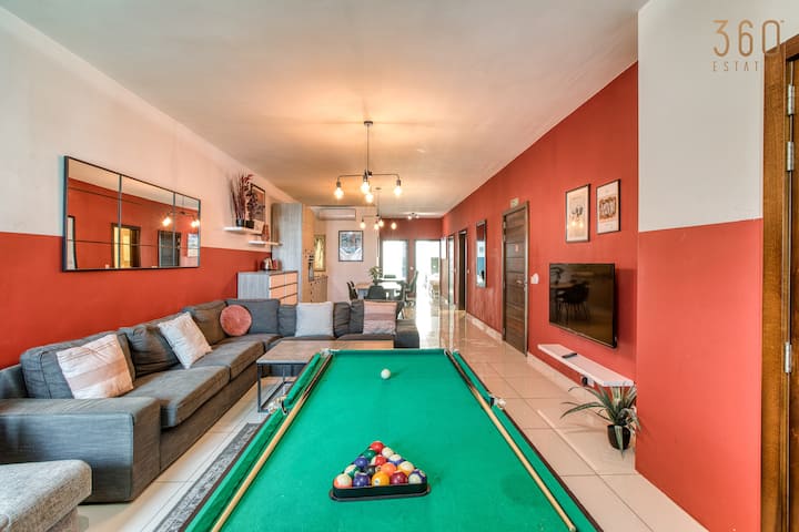 Spacious 3br Apt In Gzira With Wifi & Ac Slps 8 - Malta