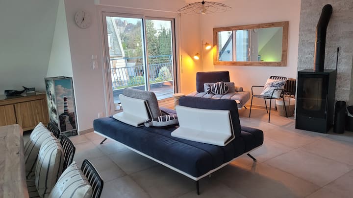 Duplex Vue Mer 100 M De La Plage - Saint-Quay-Portrieux