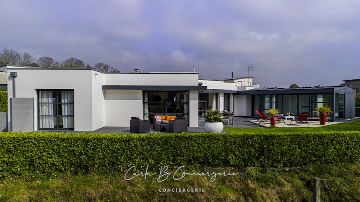 Perle Maison Contemporaine Avec Piscine Concarneau - Concarneau