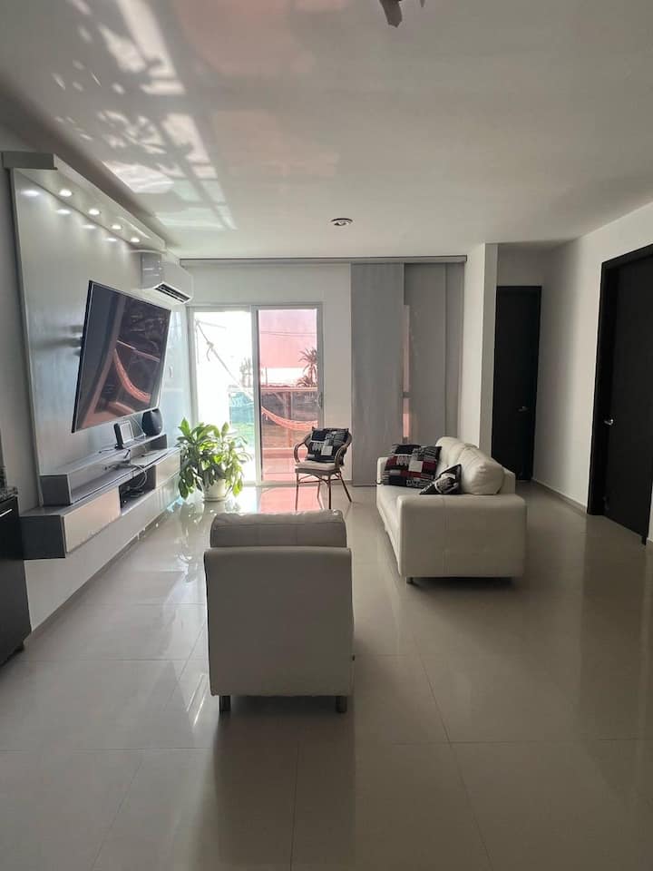 Apto Loft Elegante Y Acogedor - Puerto Colombia