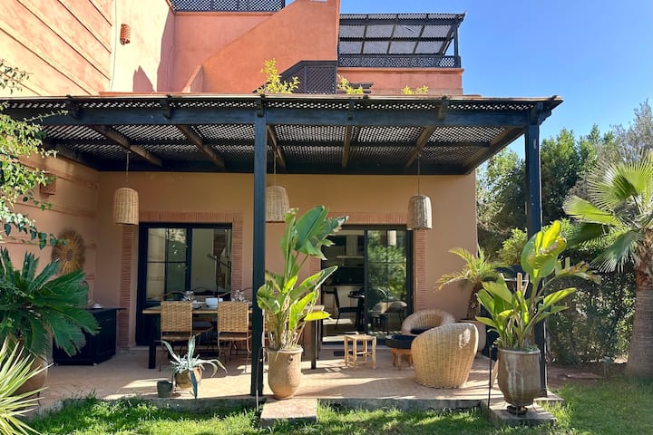Stunning Duplex With Garden And Several Terraces - マラケシュ