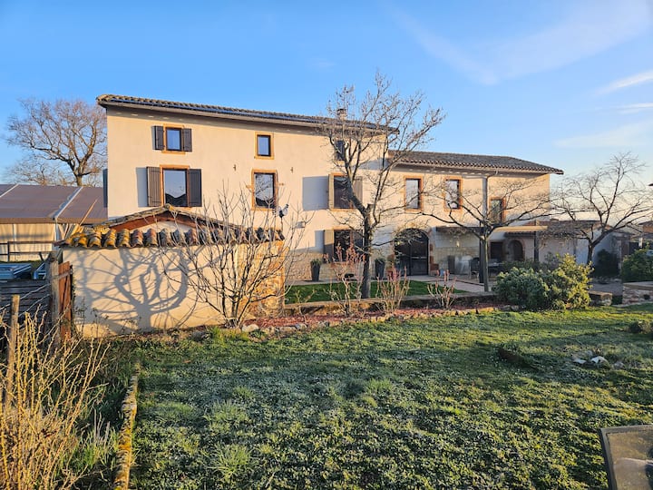 Logement Entier - Ferme Pierres Dorées Beaujolais - L'Arbresle