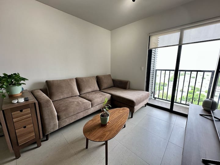 Depto Con Vista A Santa Lucía - 2 Habitaciones - Monterrey