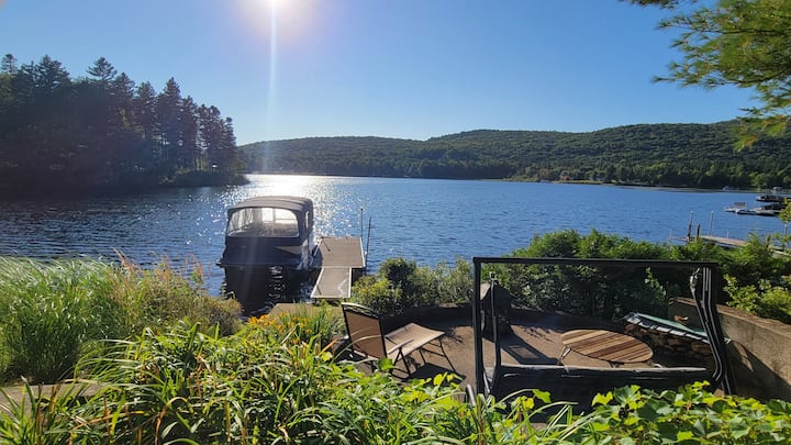Chalet L'horizon Au Bord Du Lac - Shawinigan