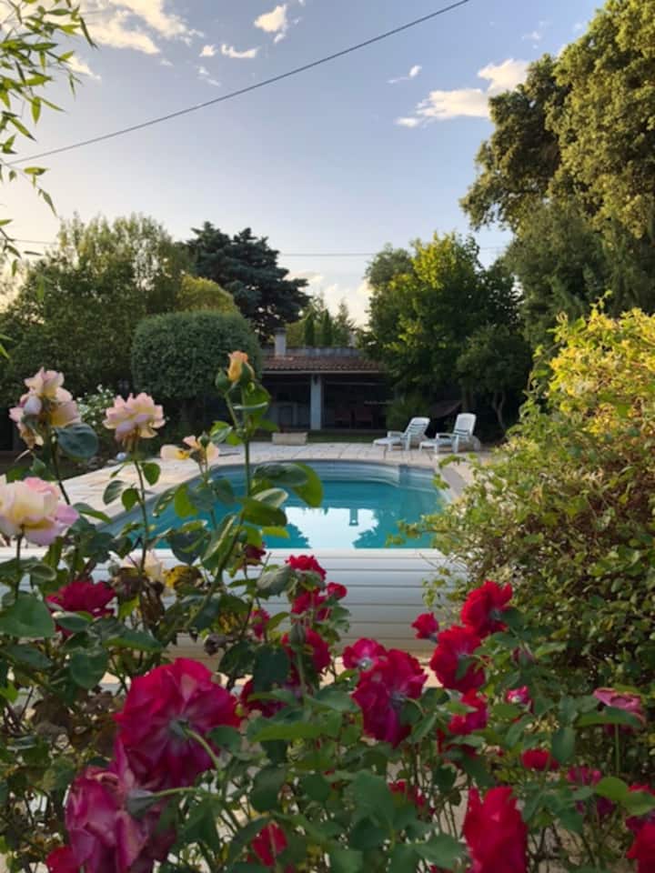 Maison|jardin|piscine|2chb - Gréoux-les-Bains