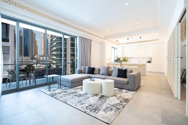 833 Keys | Duplex 3 Br+m | Spacious Marina Retreat - 杜拜
