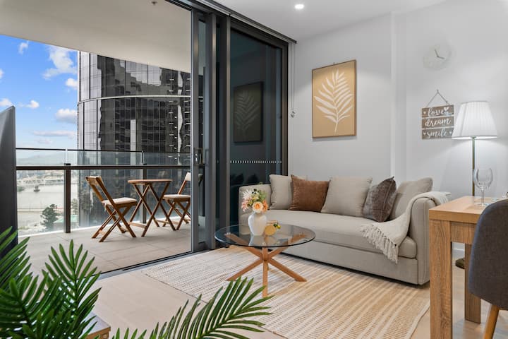 Skyline Casino Walk To Casino, Dining & South Bank - 布里斯班