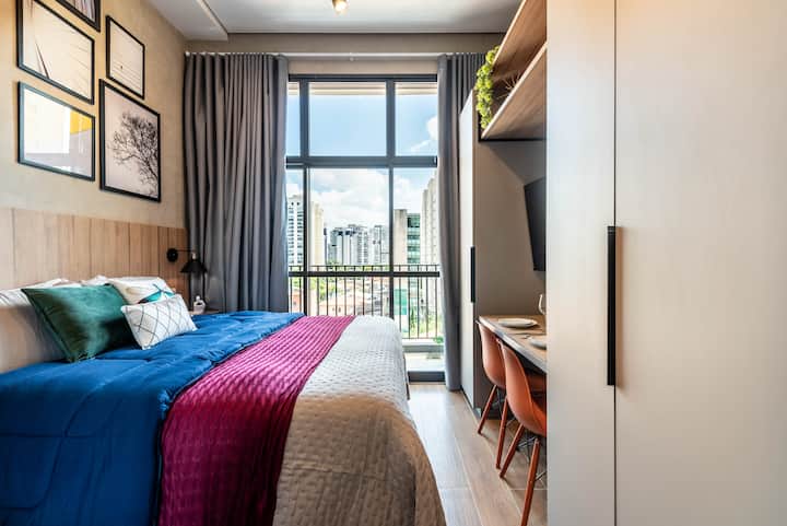 Brooklin | Estilo E Conforto | Metrô & Consulado - São Paulo