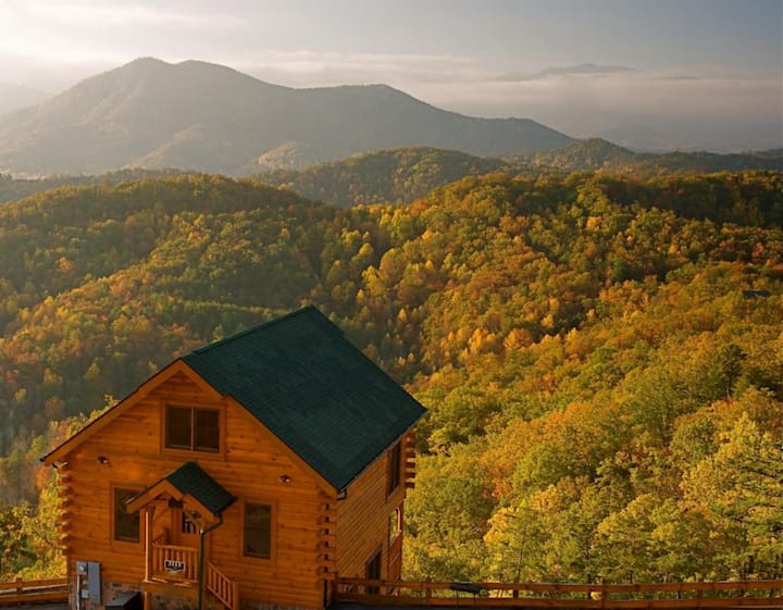 Christmas Open! Million $ View In A Luxury Cabin - Townsend, TN