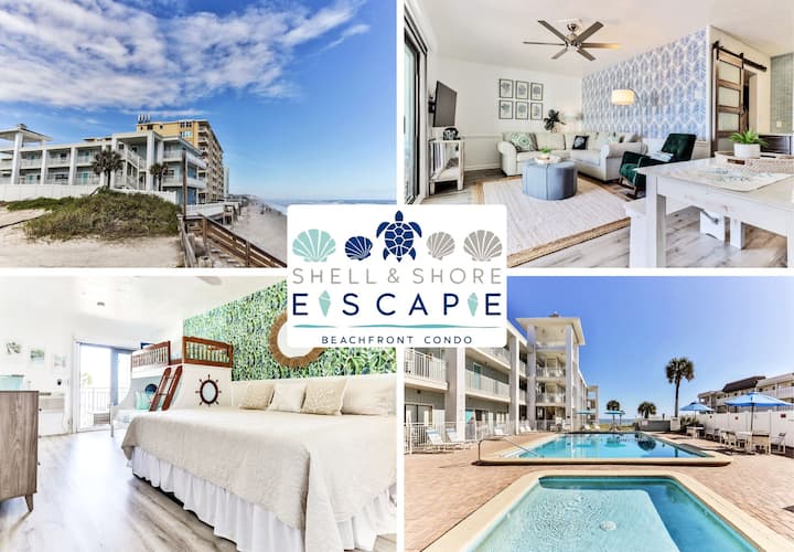 Beachfront Charm In New Smyrna! (201+202) - New Smyrna Beach, FL