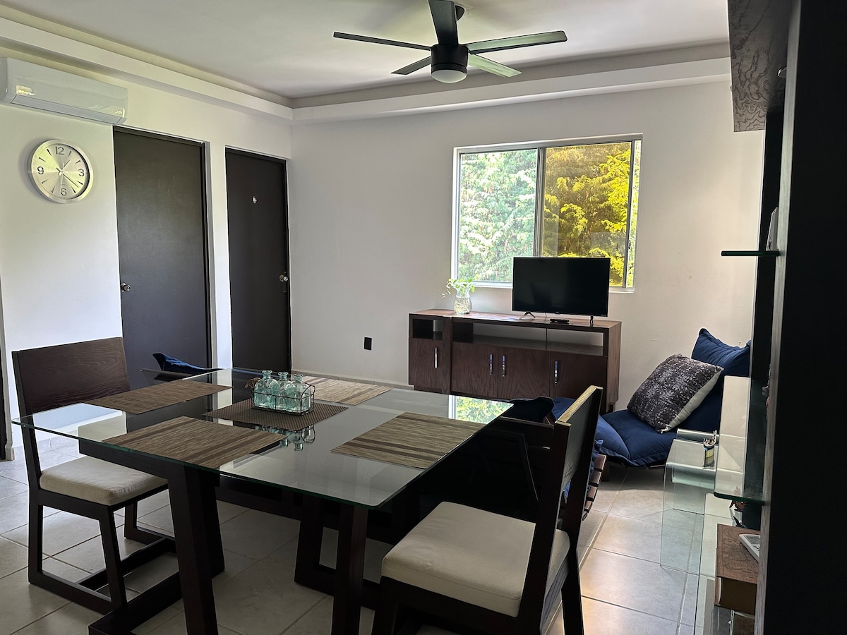 Cozy condo in Puerto Morelos - Deptos. en complejo residencial en renta ...
