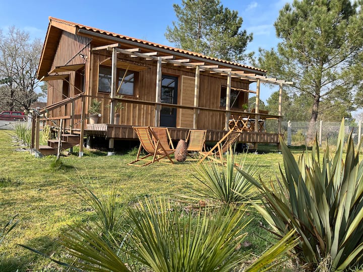 Chalet Du Courlis, Les Cabanes Océanes-monta - Vendays-Montalivet